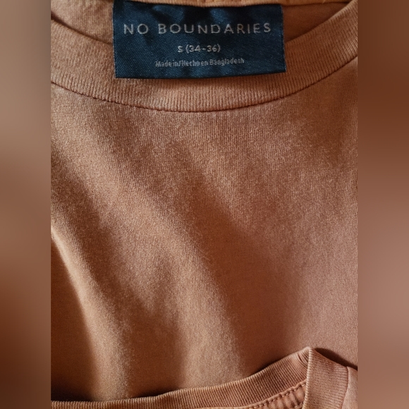 No Boundaries | Shirts | No Boundaries Mens Rust Orange Oversized Tee ...